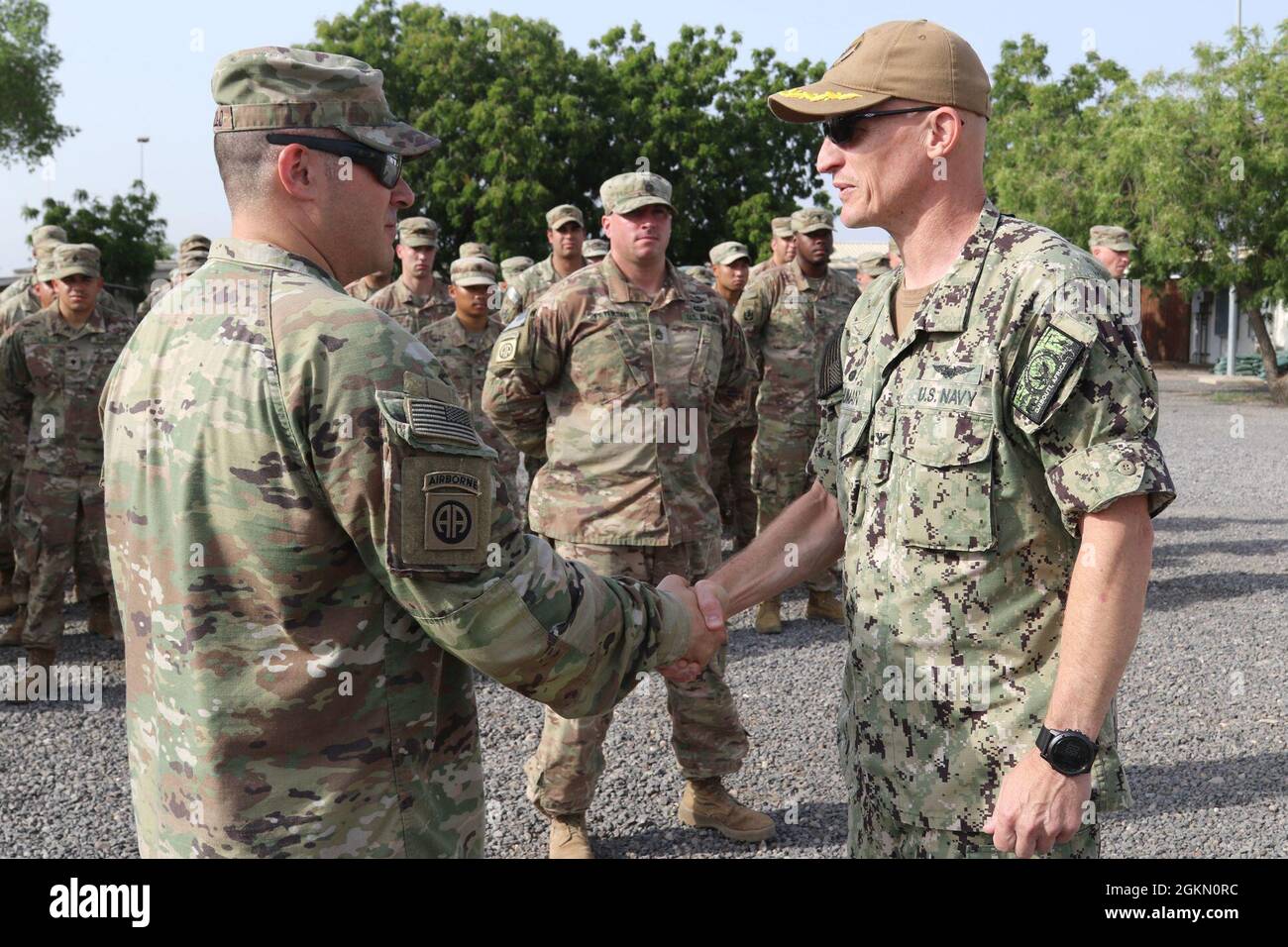 Capt. Kyle Schuman, Commanding Officer, Camp Lemonnier, Djibouti ...