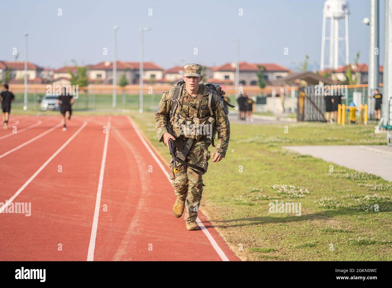 Pfc. Kyle Kingman, a soldier assigned to 311thTheater Tactical Signal ...