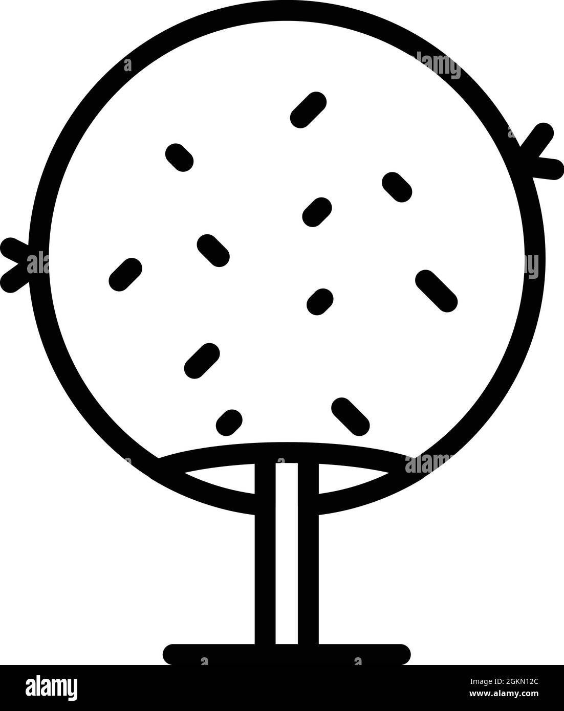 Prune tree summer Cut Out Stock Images & Pictures - Alamy