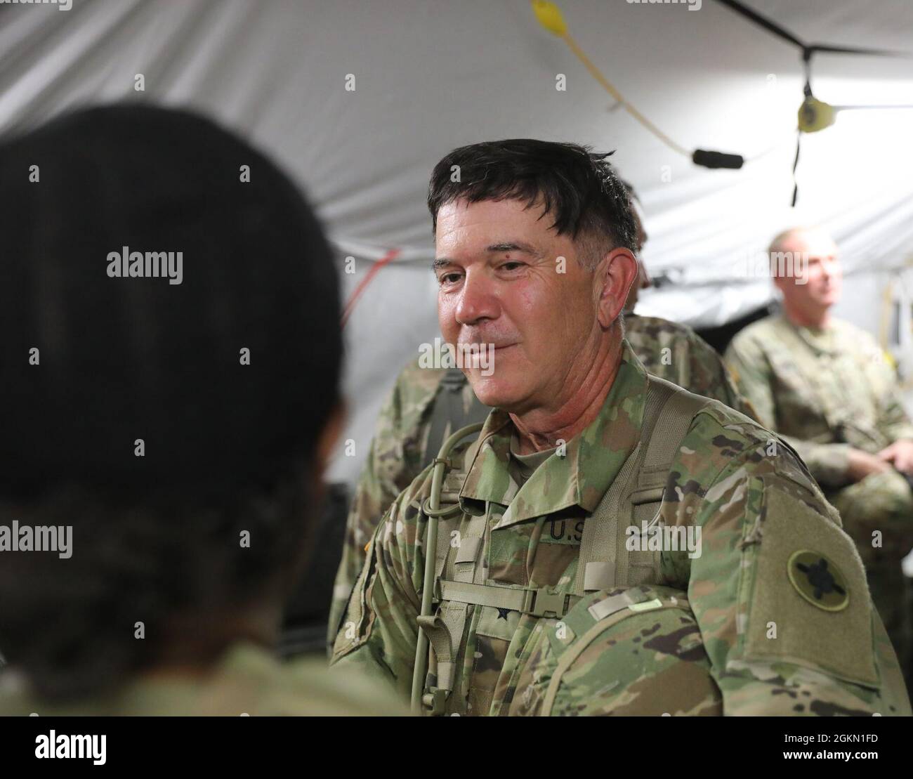 Brig. Gen. Jonathan S. Hubbard, commanding general, 184th Sustainment ...