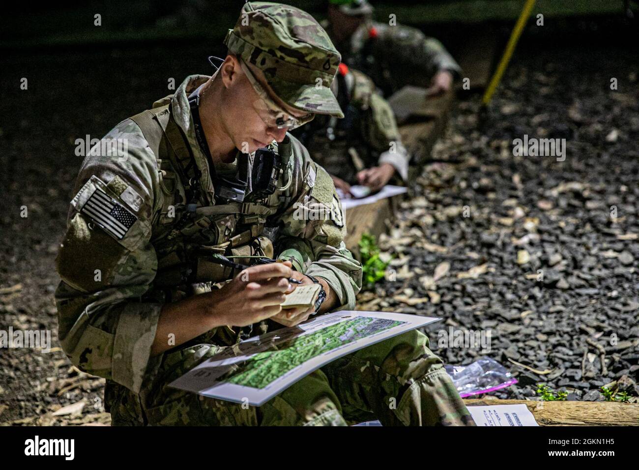 Pfc. Bryce Kossack, an infantryman assigned to 25th Infantry Division ...