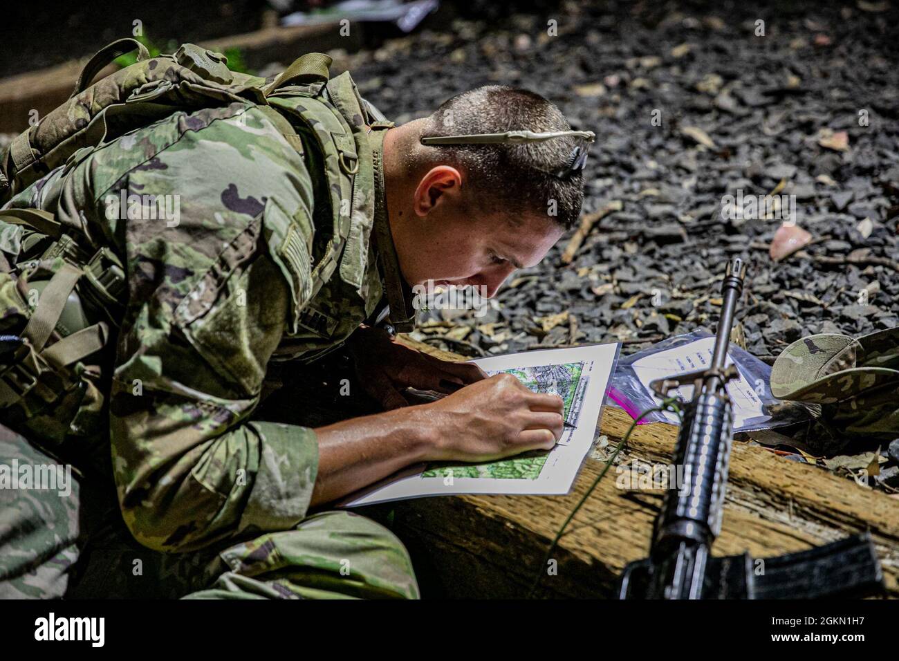 Staff Sgt. Jacob Preisler, a cavalry scout assigned to 25th Infantry ...