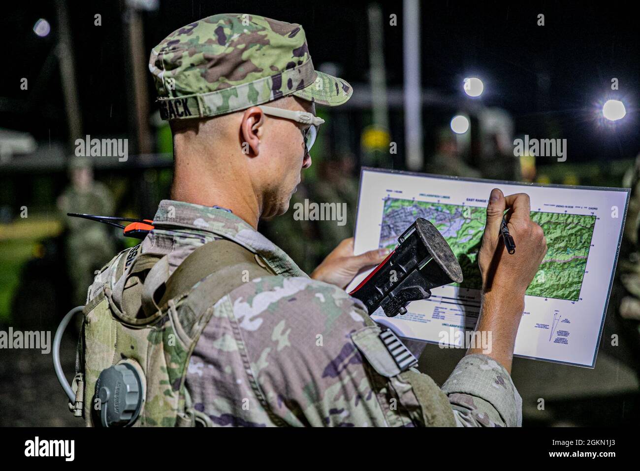Pfc. Bryce Kossack, an infantryman assigned to 25th Infantry Division ...
