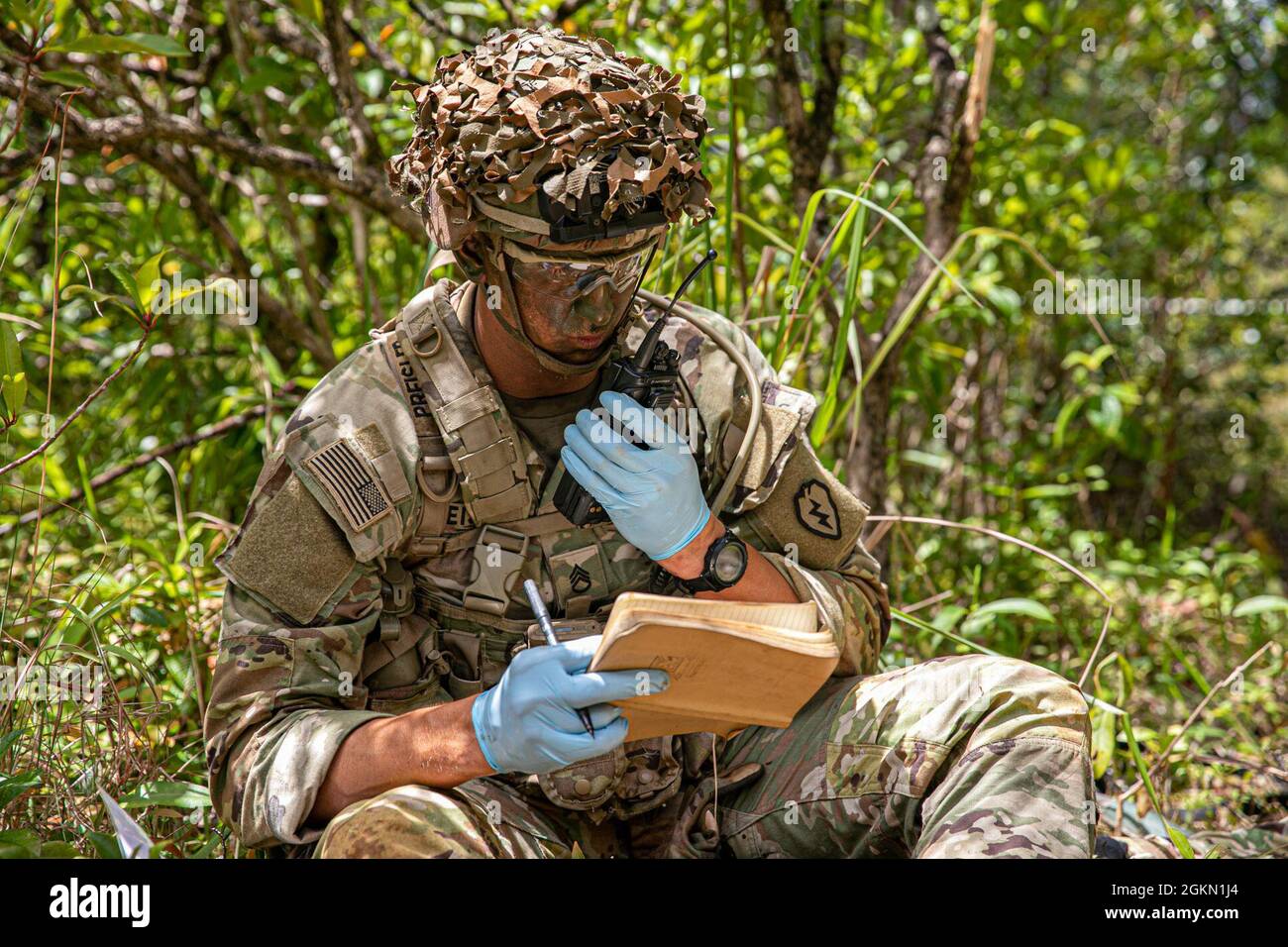 Staff Sgt. Jacob Preisler, a cavalry scout assigned to 25th Infantry ...