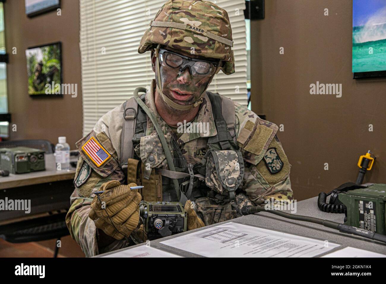 Staff Sgt. Jason Rader, a cyber network defender assigned to 94th Army ...