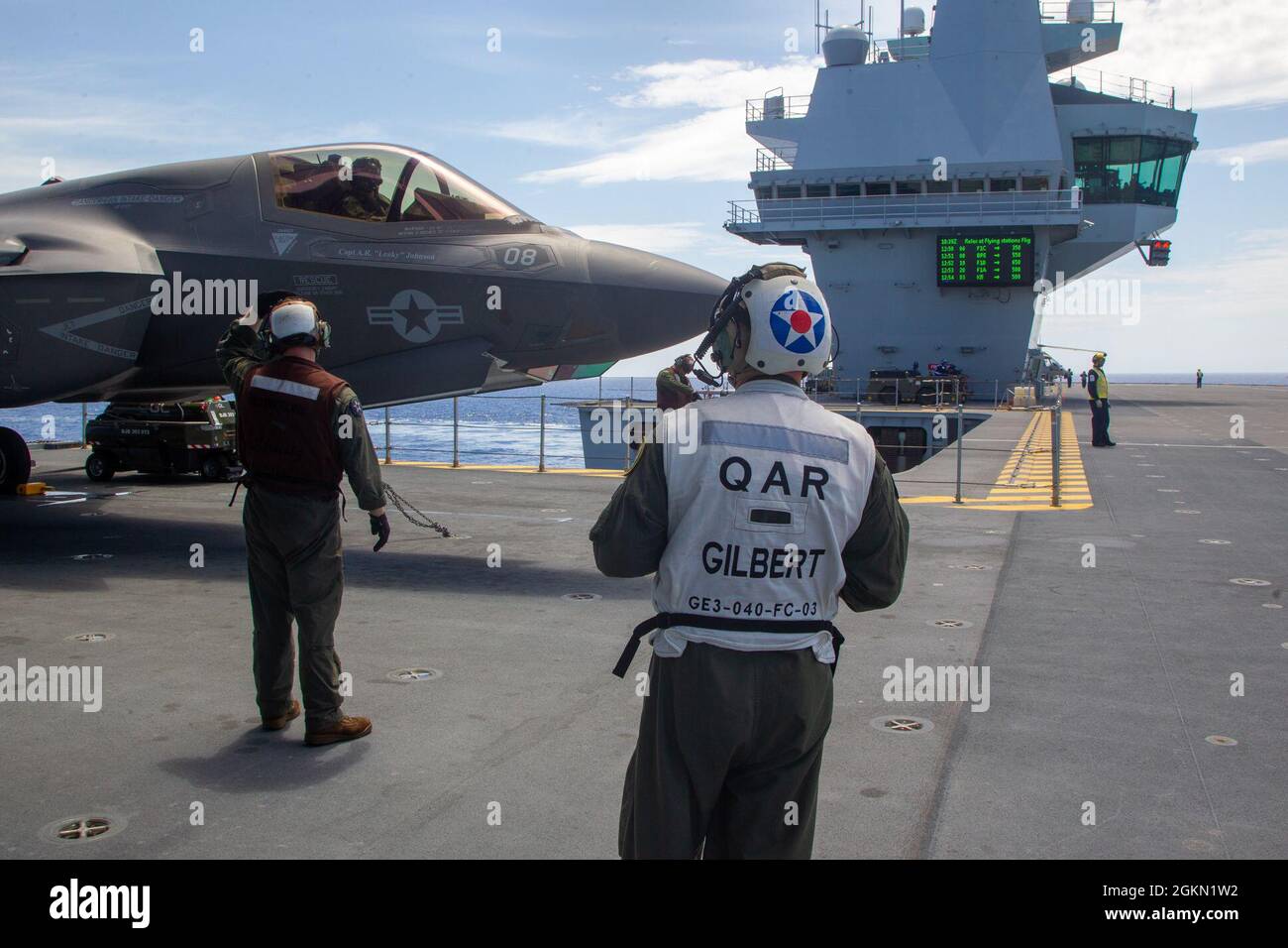 GySgt Jacob Gilbert with Marine Fighter Attack Squadron (VMFA) 211 ...