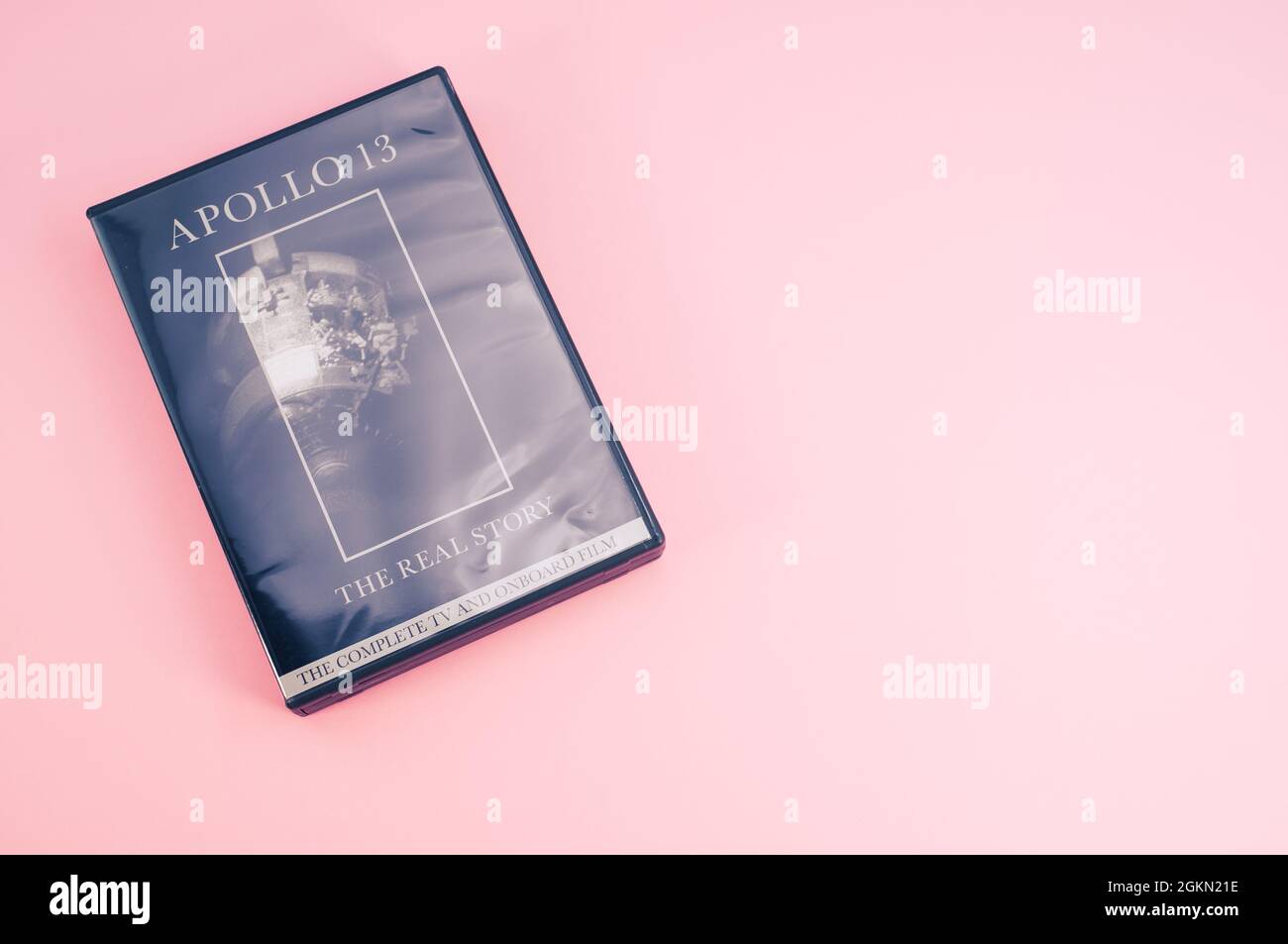 Apollo 13 aborted moon mission documentary DVD media with copy space ...