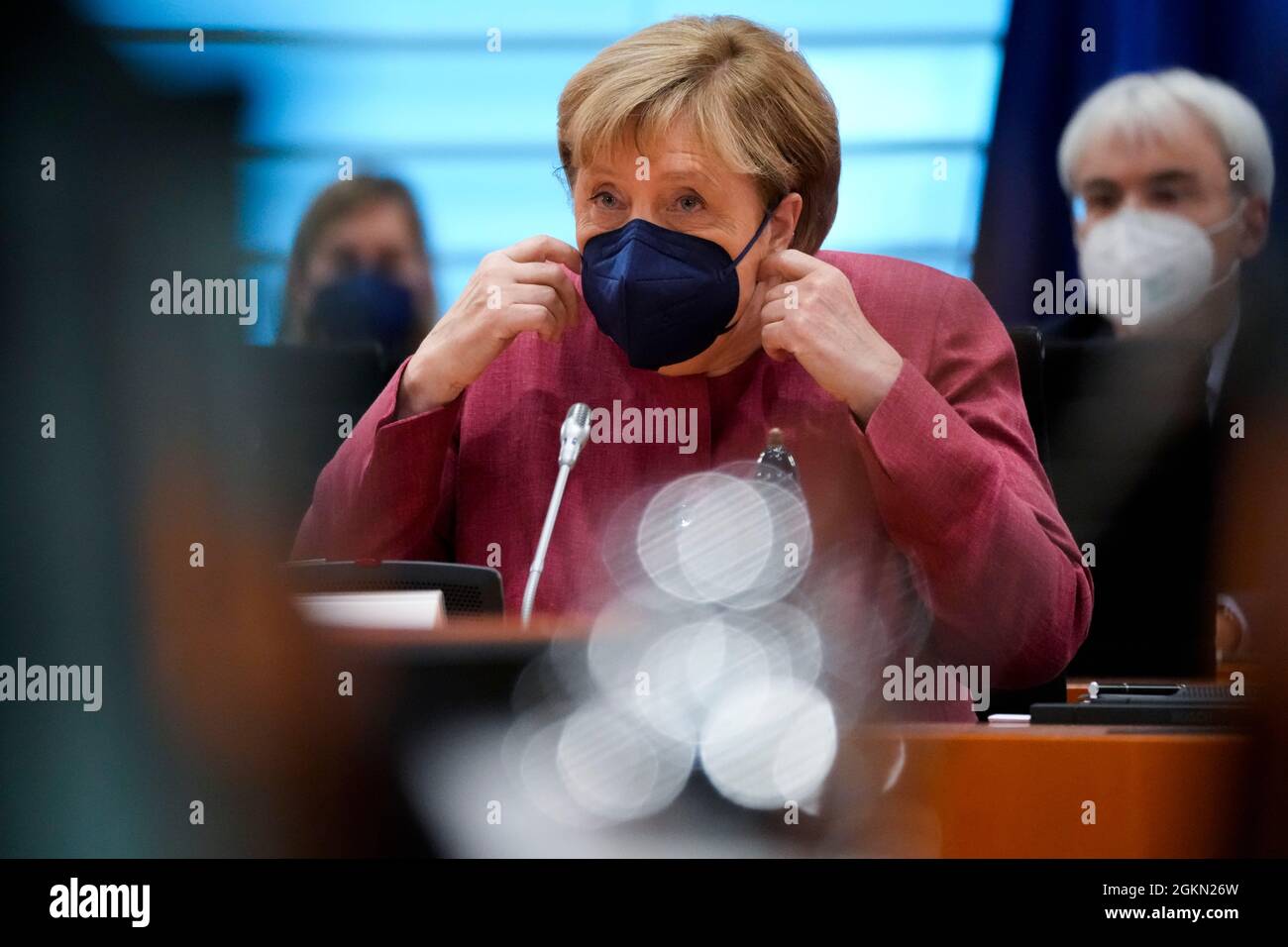 Berlin, Germany. 15th Sep, 2021. German Chancellor Angela Merkel (CDU ...