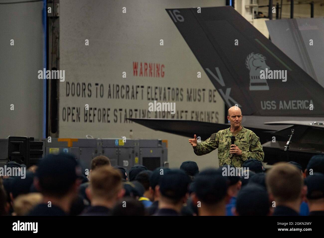 PHILIPPINE SEA (2 June, 2021) Vice Adm. Bill Merz, commander, U.S. 7th ...