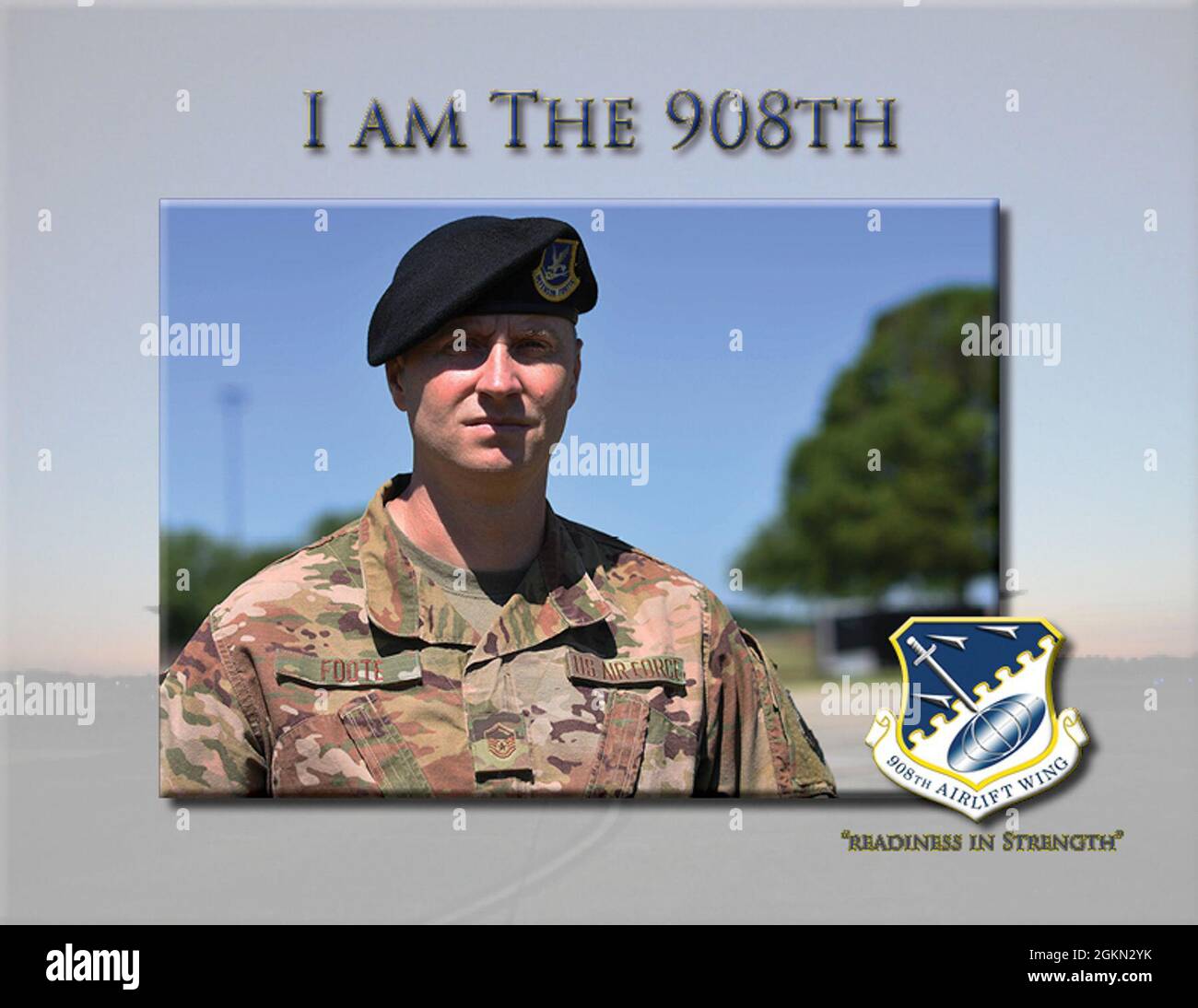 Master Sgt. Christopher Foote is the head of Security Forces training ...