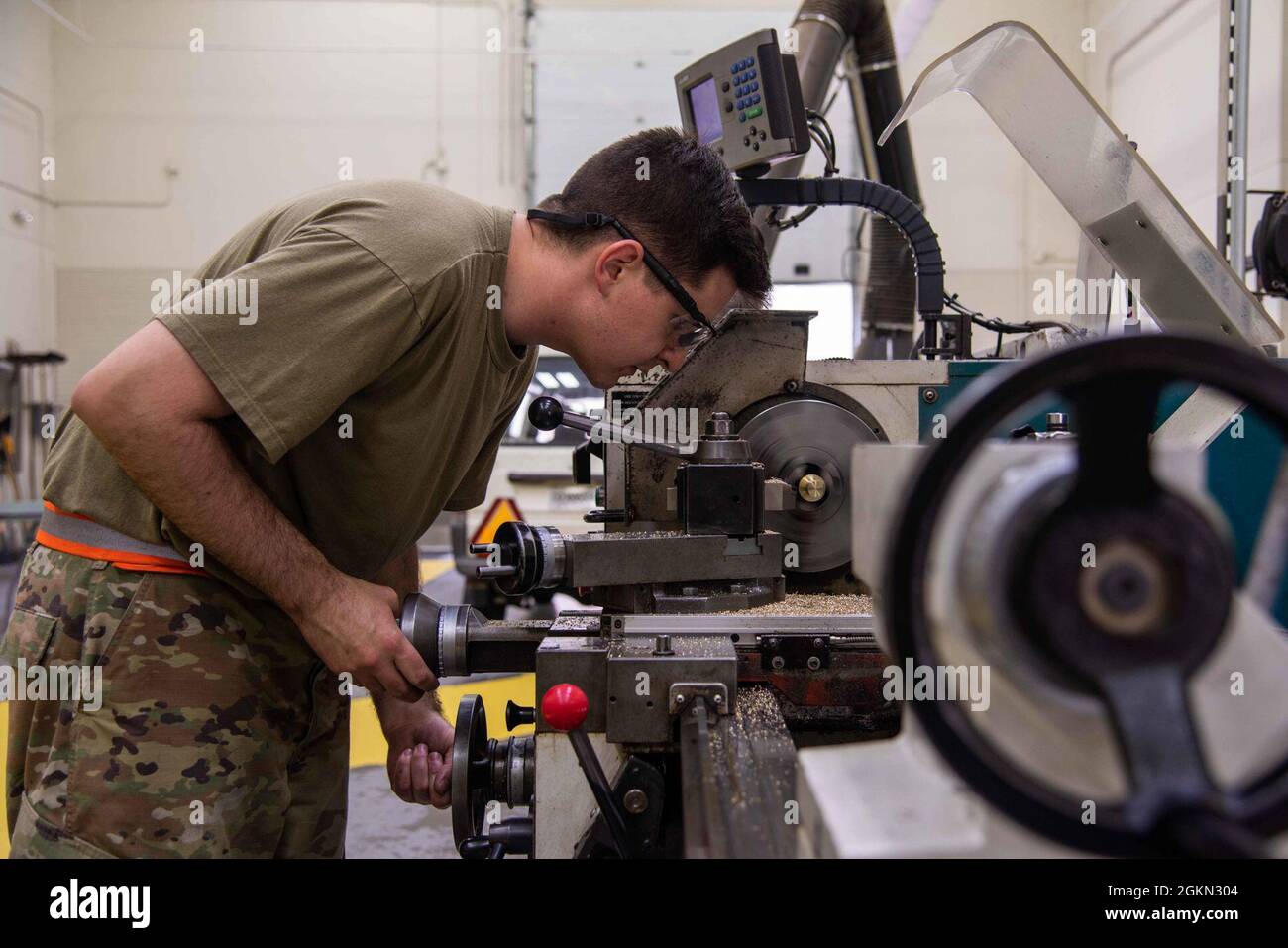 Senior Airman Anthony Konold, 22nd Maintenance Squadron metals ...