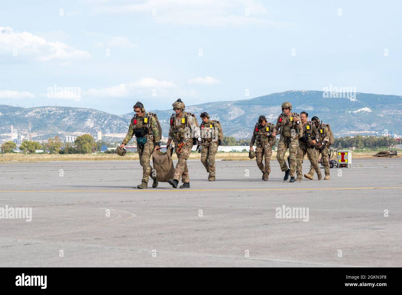 U.S. Air Force Special Tactics operators assigned to the 352d Special ...
