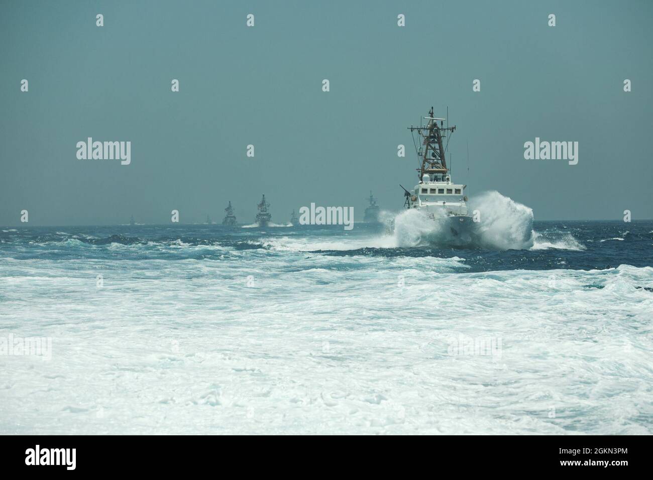 Maritime surface warfare aomsw exercise hi-res stock photography and ...
