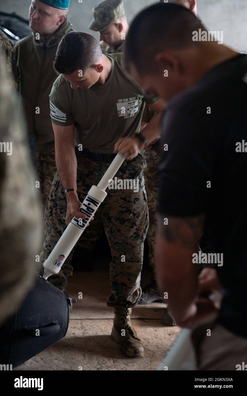 U.S. Marine Corps Staff Sgt. Brandon McCarthy, an infantry unit leader ...