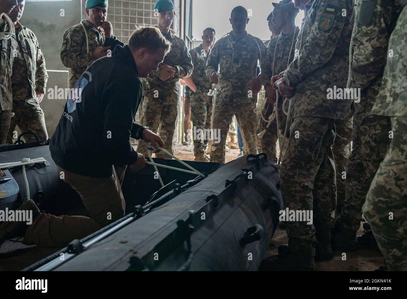 U.S. Marine Corps Staff Sgt. Thomas Foulke, an infantry unit leader ...