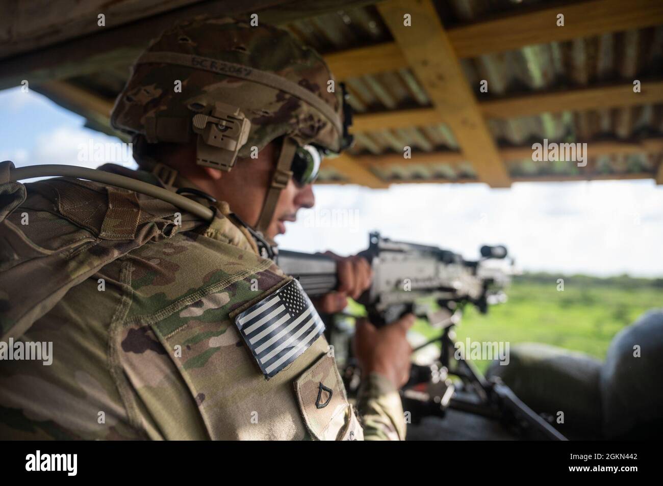 U.S. Army Soldiers from the East Africa Response Force (EARF) deployed ...