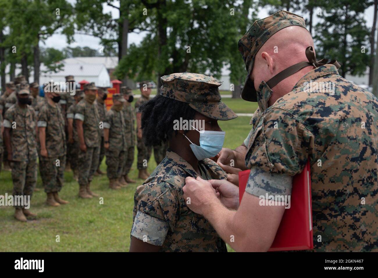 U.S. Marine Corps Maj. Justin R. Anderson, Commanding Officer ...