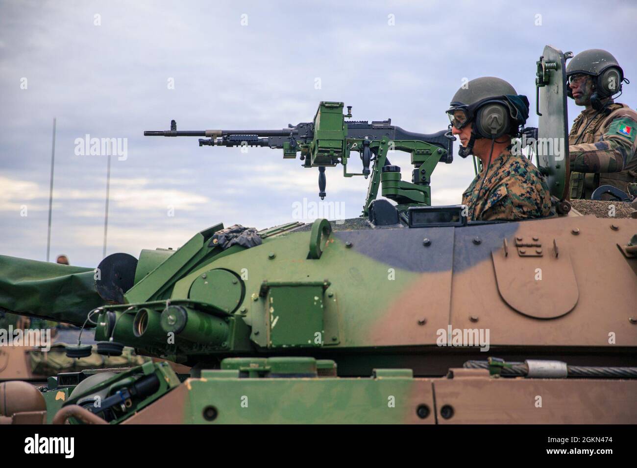 U.S. Marine Corps Maj. Gen. Francis Donovan, commanding general, 2d ...