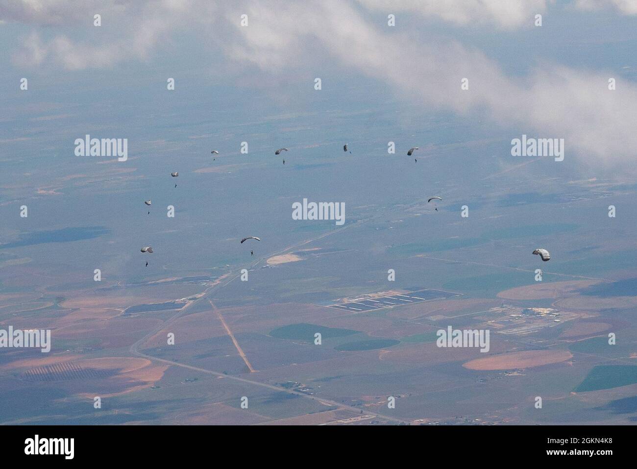 Multiple Airmen from the 26th Special Tactics Squadron guide their ...