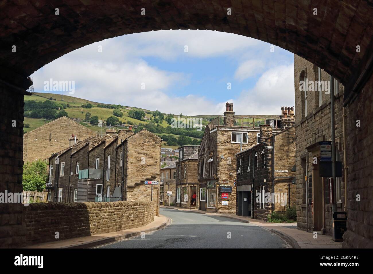New Road, Mytholmroyd, Hebden Bridge Stock Photo - Alamy