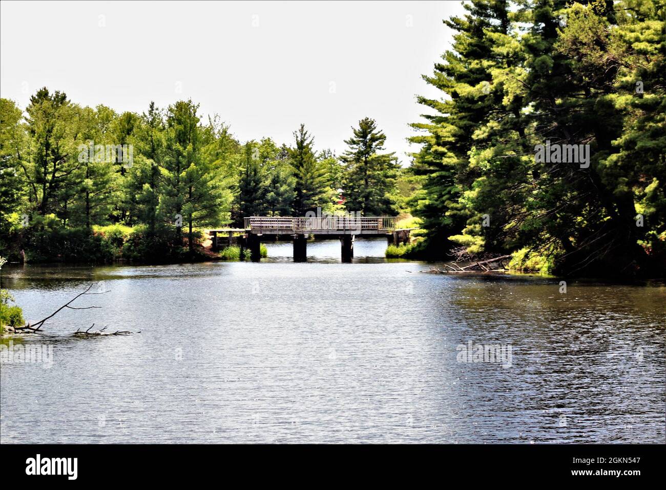 A scene of Suukjak Sep Lake at Pine View Campground in the Pine View ...