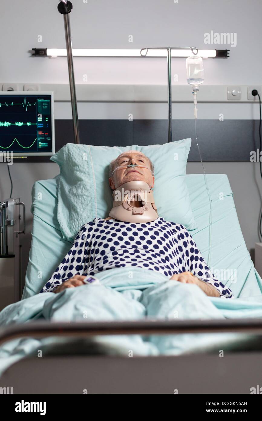 Neck Brace In Hospital