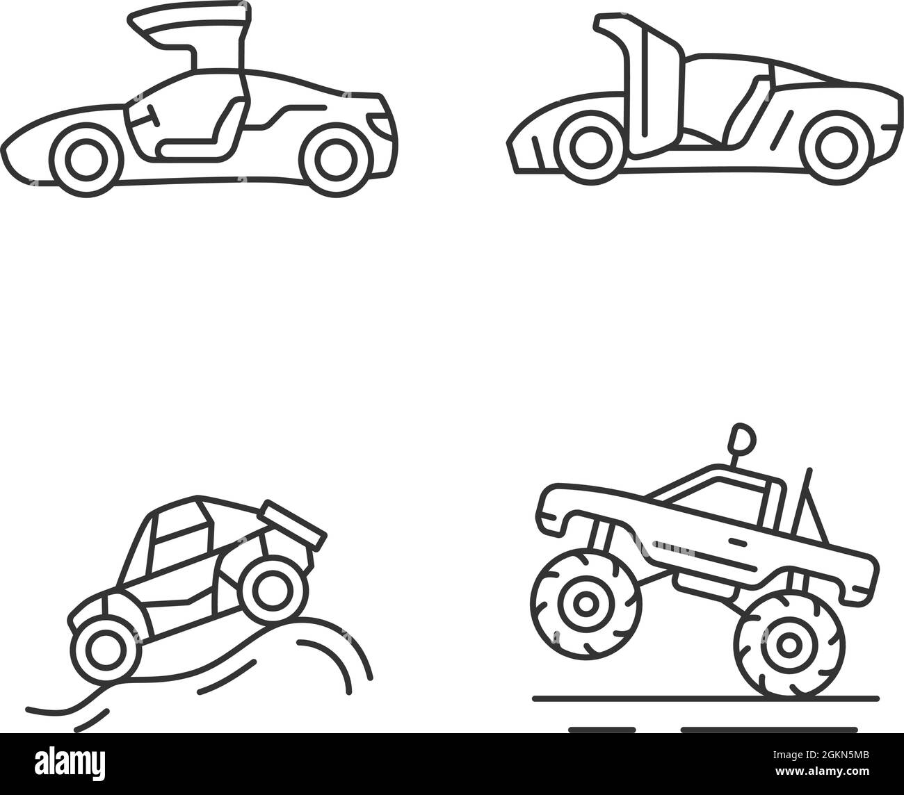 Modified vehicles Stock Vector Images - Alamy