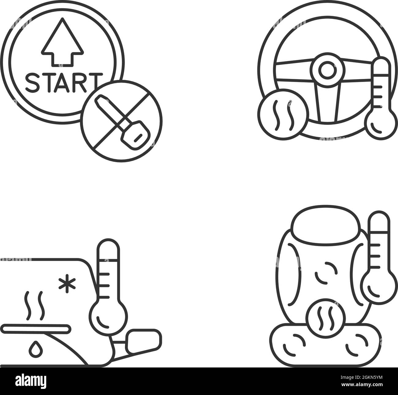 Modern safety features Cut Out Stock Images & Pictures - Alamy