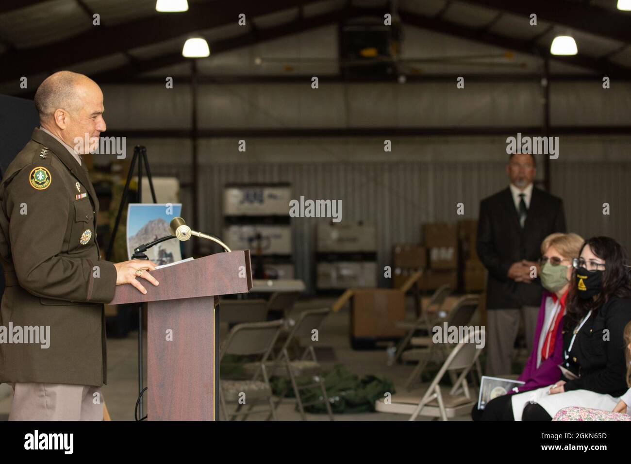 Lt. Gen. David G. Bassett, Director of the Defense Contract Management ...