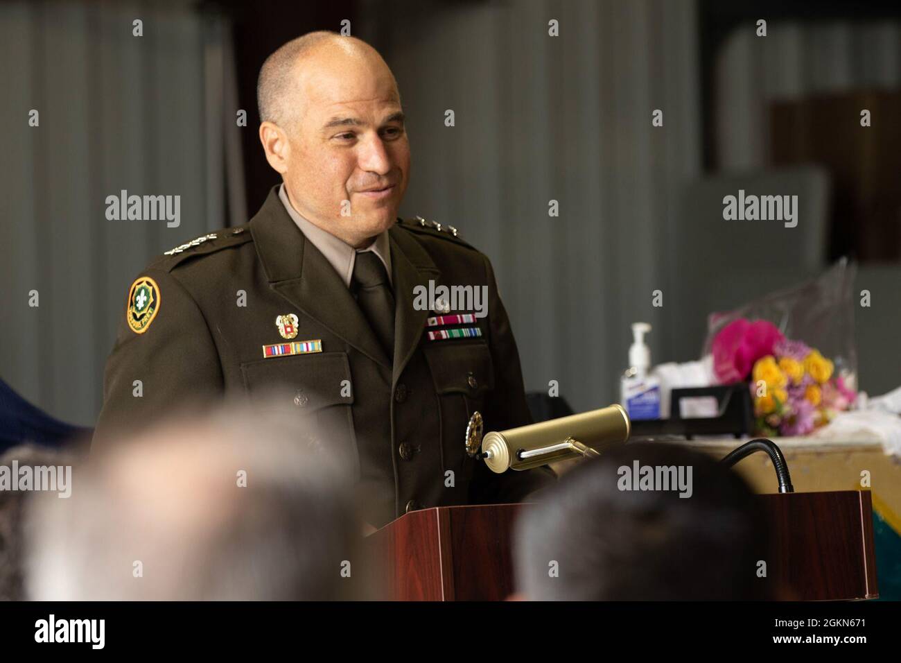 Lt. Gen. David G. Bassett, Director of the Defense Contract Management ...
