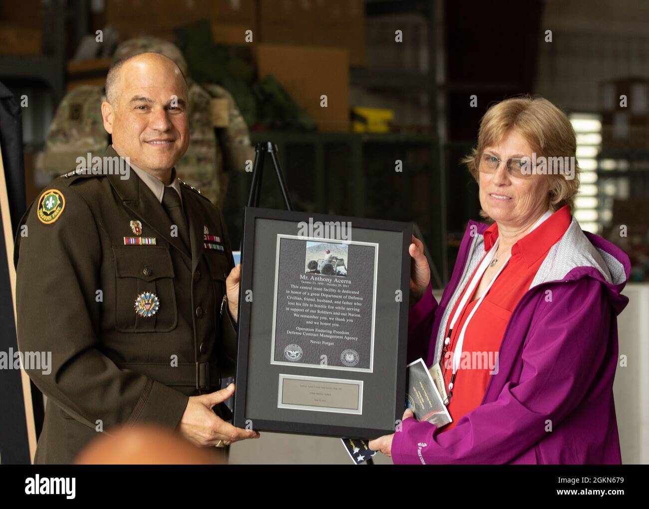 Lt. Gen. David G. Bassett, Director of the Defense Contract Management ...