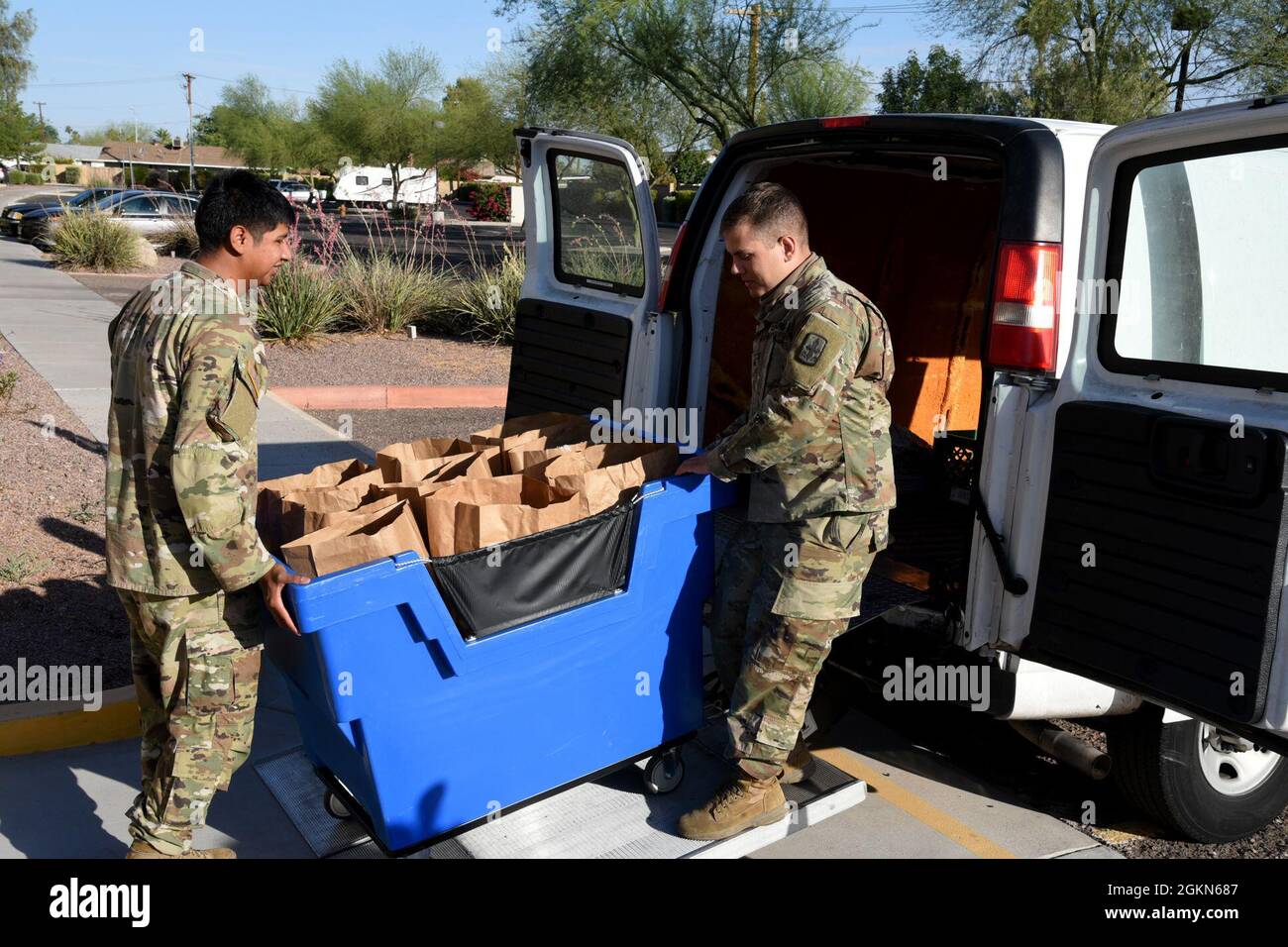 Arizona Army National Guard Spc. Eduardo Anzures, 3666th Support ...