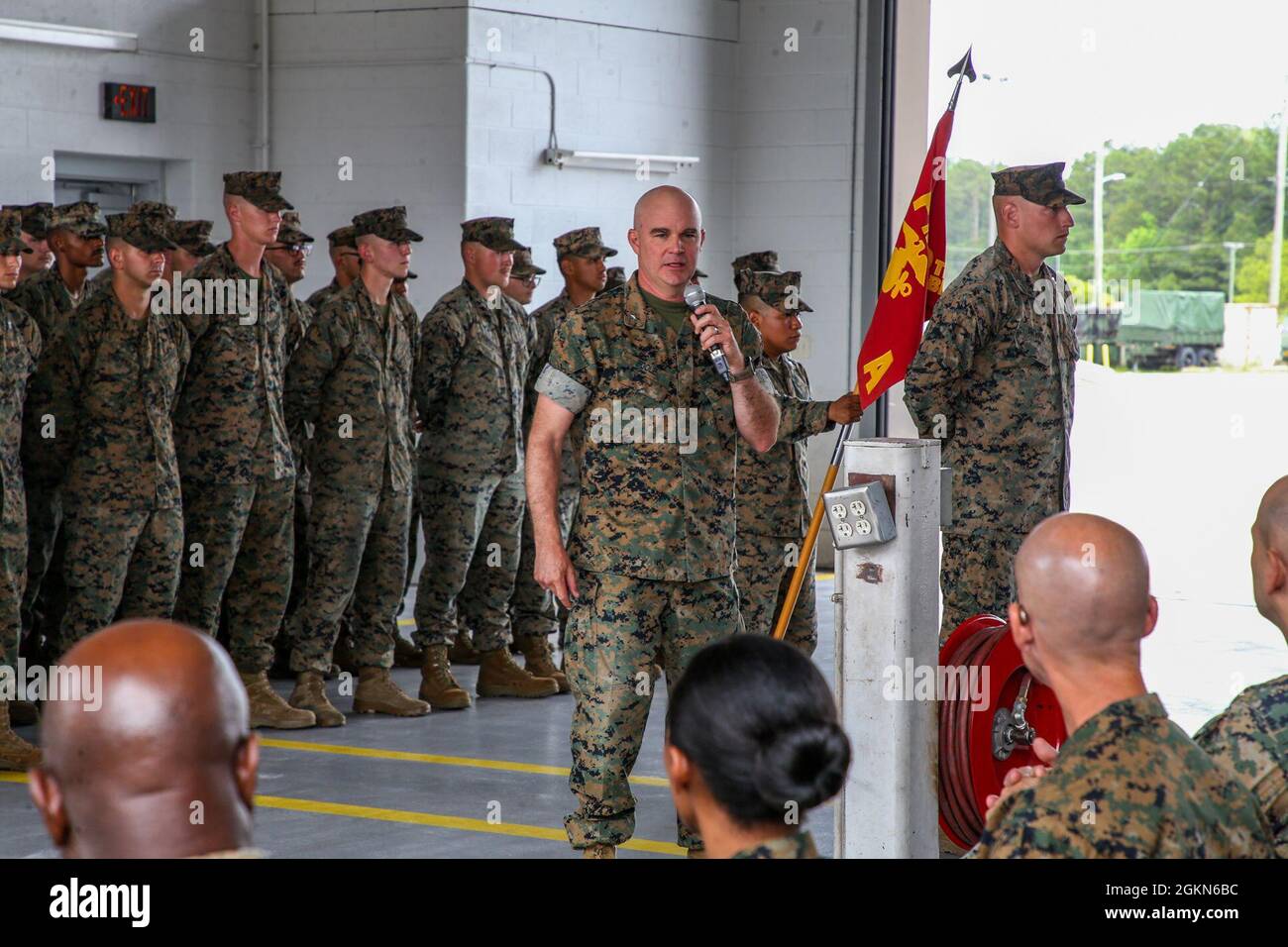 U.S. Marine Corps Brig. Gen. Forrest C. Poole, III, commanding general ...