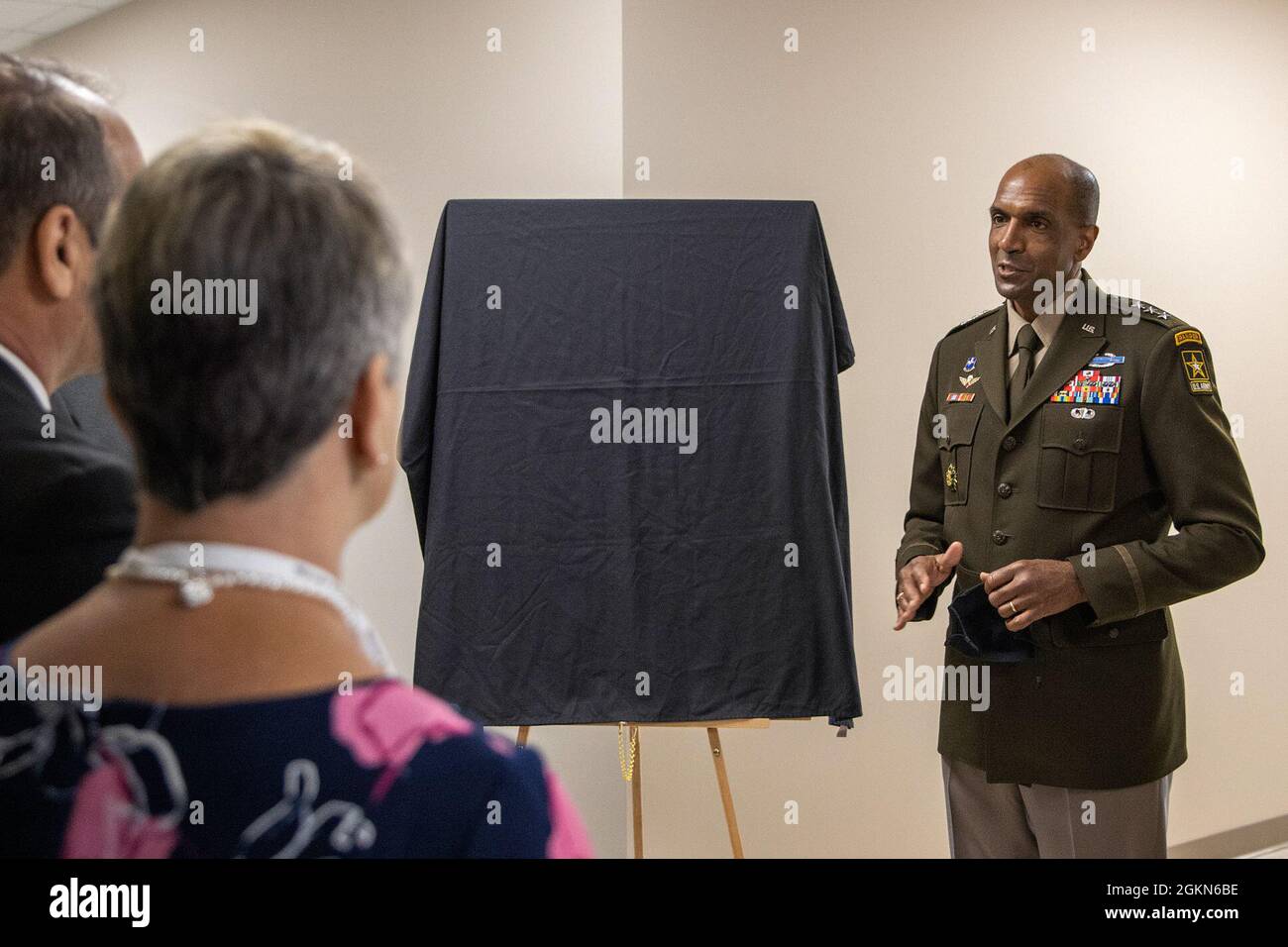 Lt. Gen. Gary M. Brito, U.S. Army Deputy Chief of Staff, G-1, talks ...