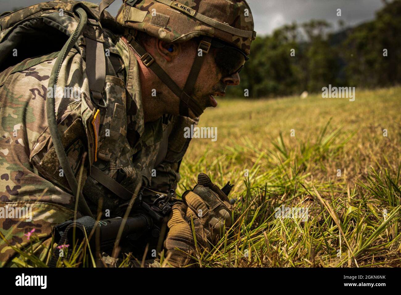Staff Sgt. Jason Rader, a cyber network defender assigned to 94th Army ...