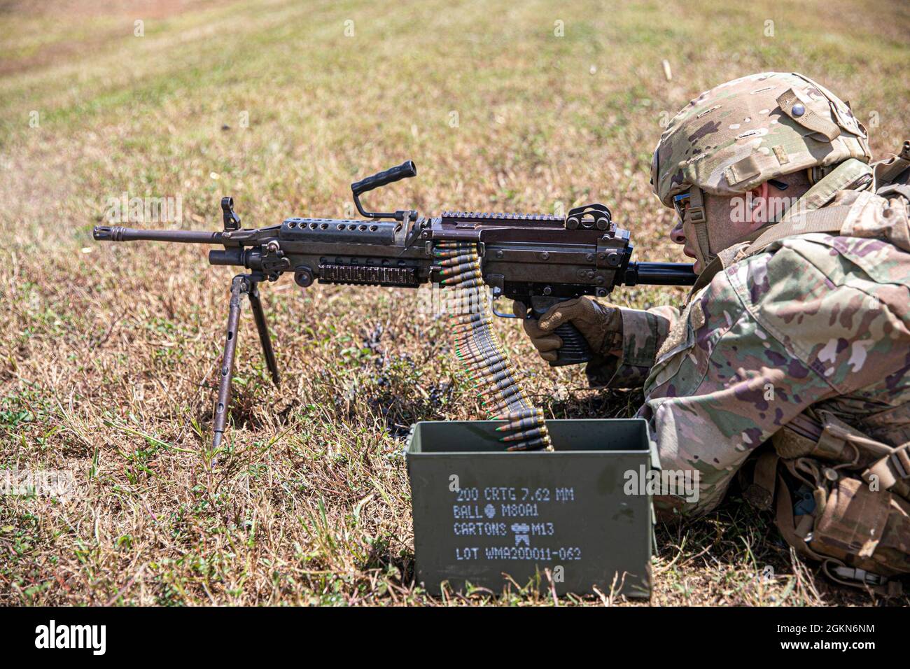 Sgt. Austin Davis, an infantryman assigned to 9th Mission Support ...