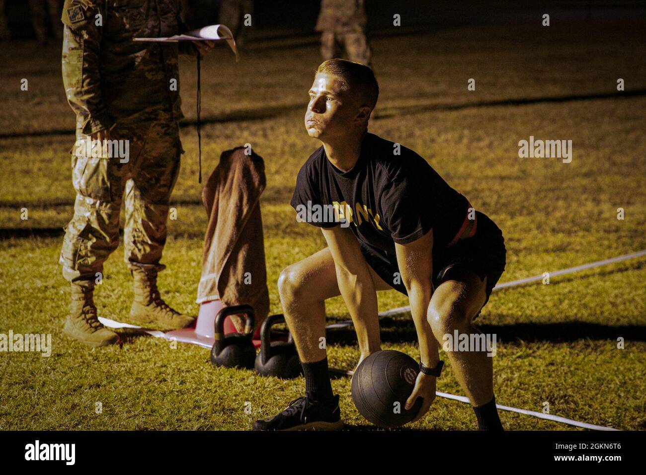 Pfc. Bryce Kossack, an infantryman assigned to 25th Infantry Division ...