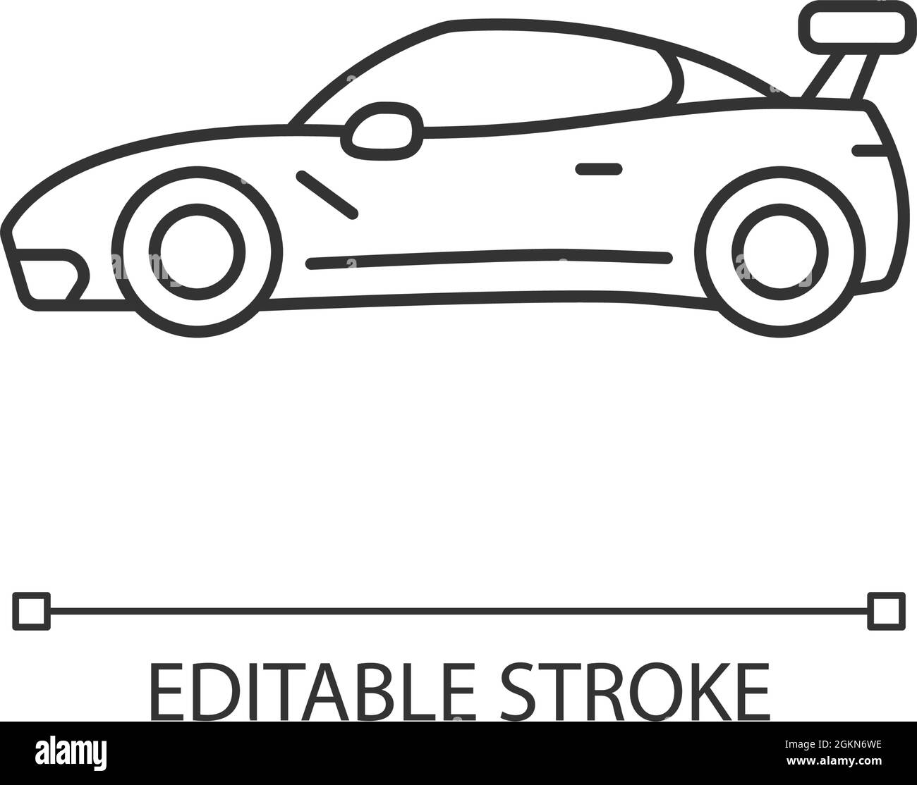 Supercar linear icon Stock Vector Image & Art - Alamy
