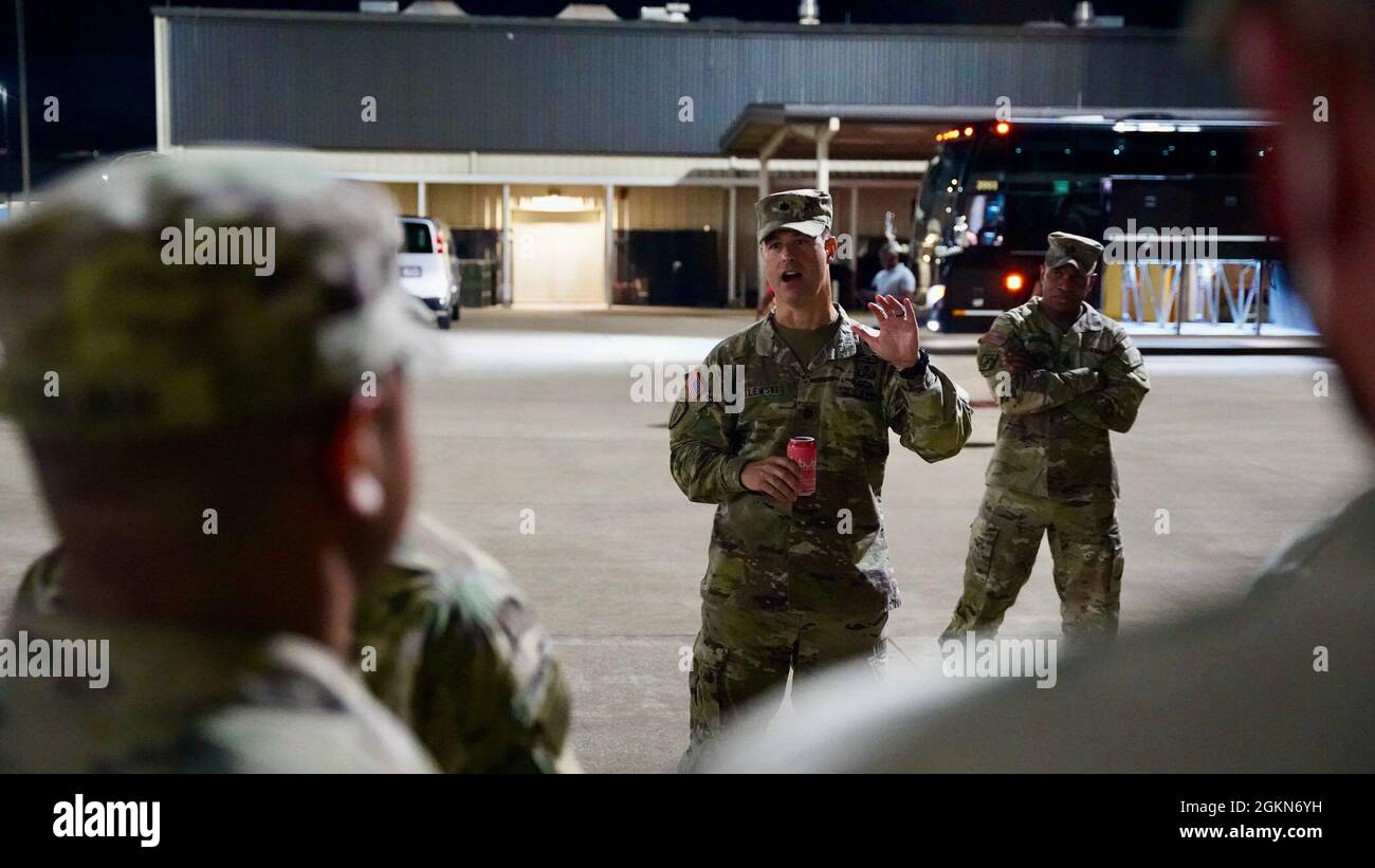 Lt. Col. Brian Kibitlewski, commander, Special Troops Battalion, 1st ...