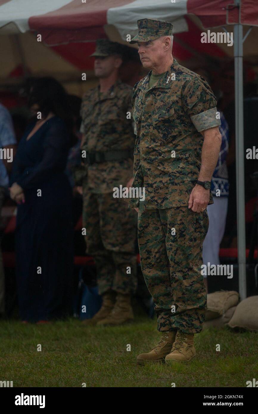 U.S. Marine Corps Lt. Gen. Brian D. Beaudreault, commanding general of ...