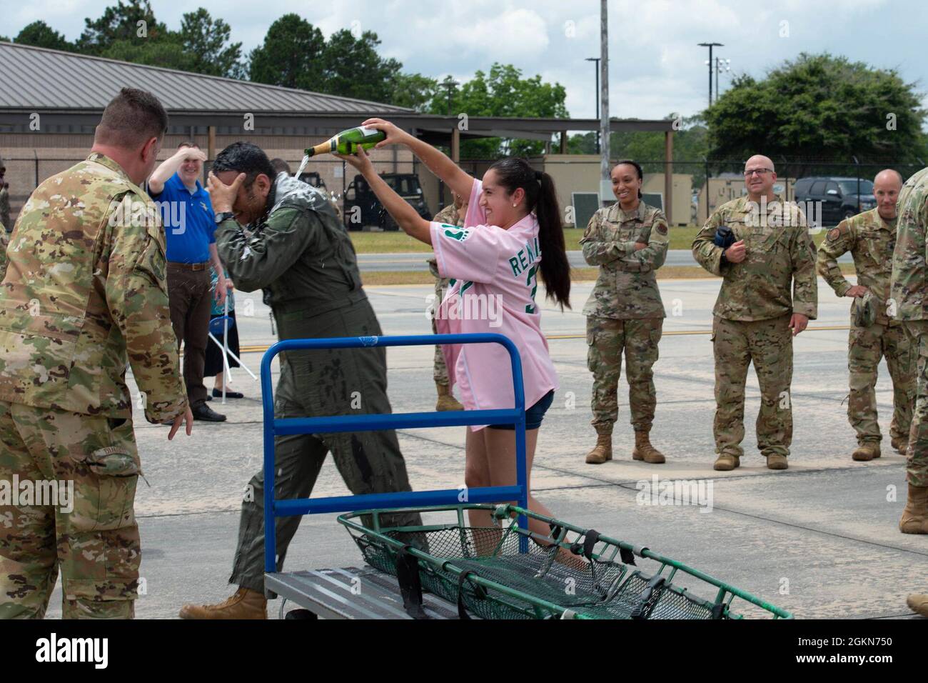 Renaissance Conde, daughter of U.S. Air Force Col. Ben Conde, 23d Wing ...