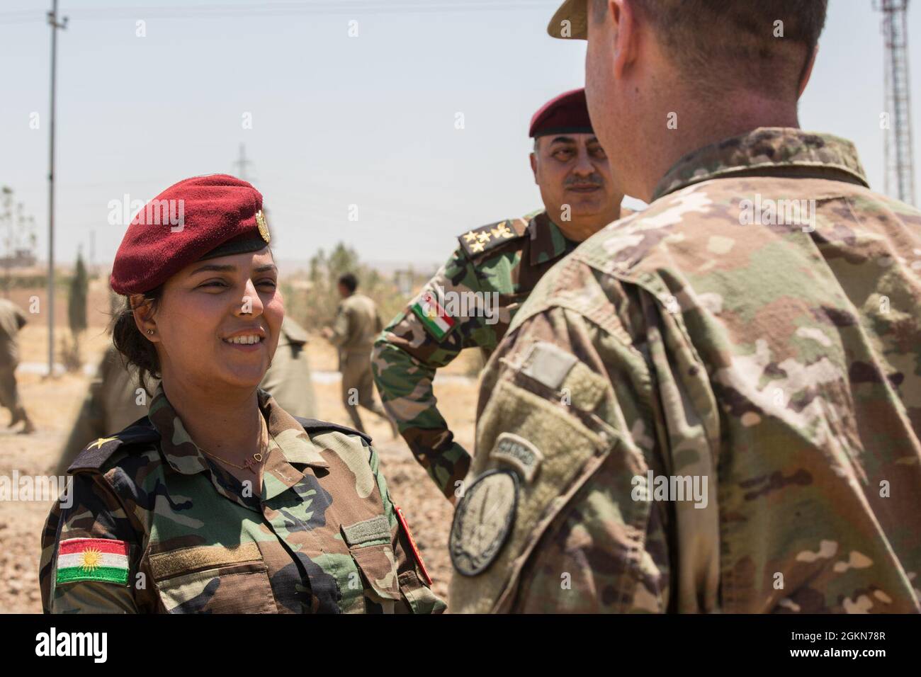 U.S. Army Col. David M. Williams, Deputy of the Military Advisor Group ...