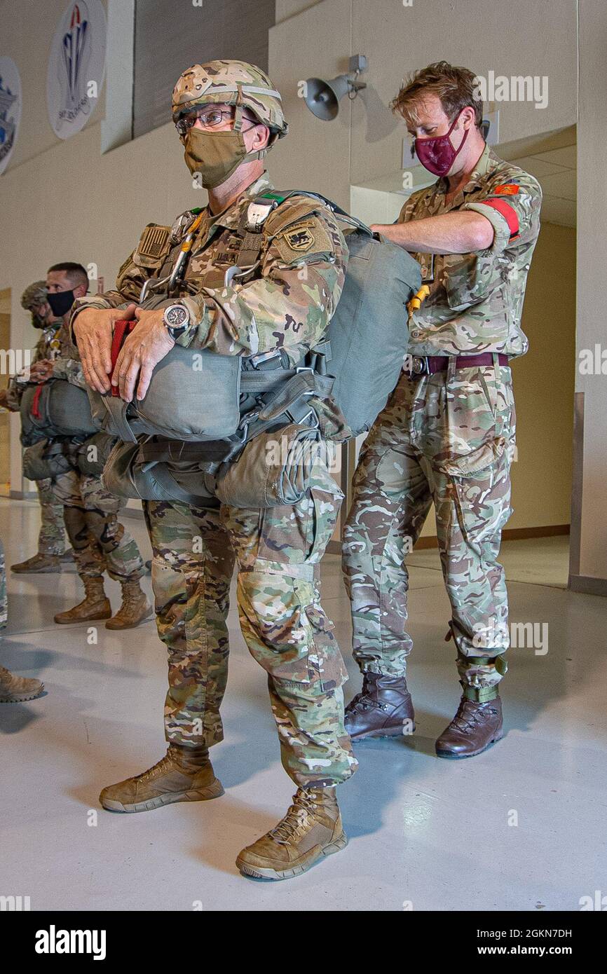 British Army Parachute Jump