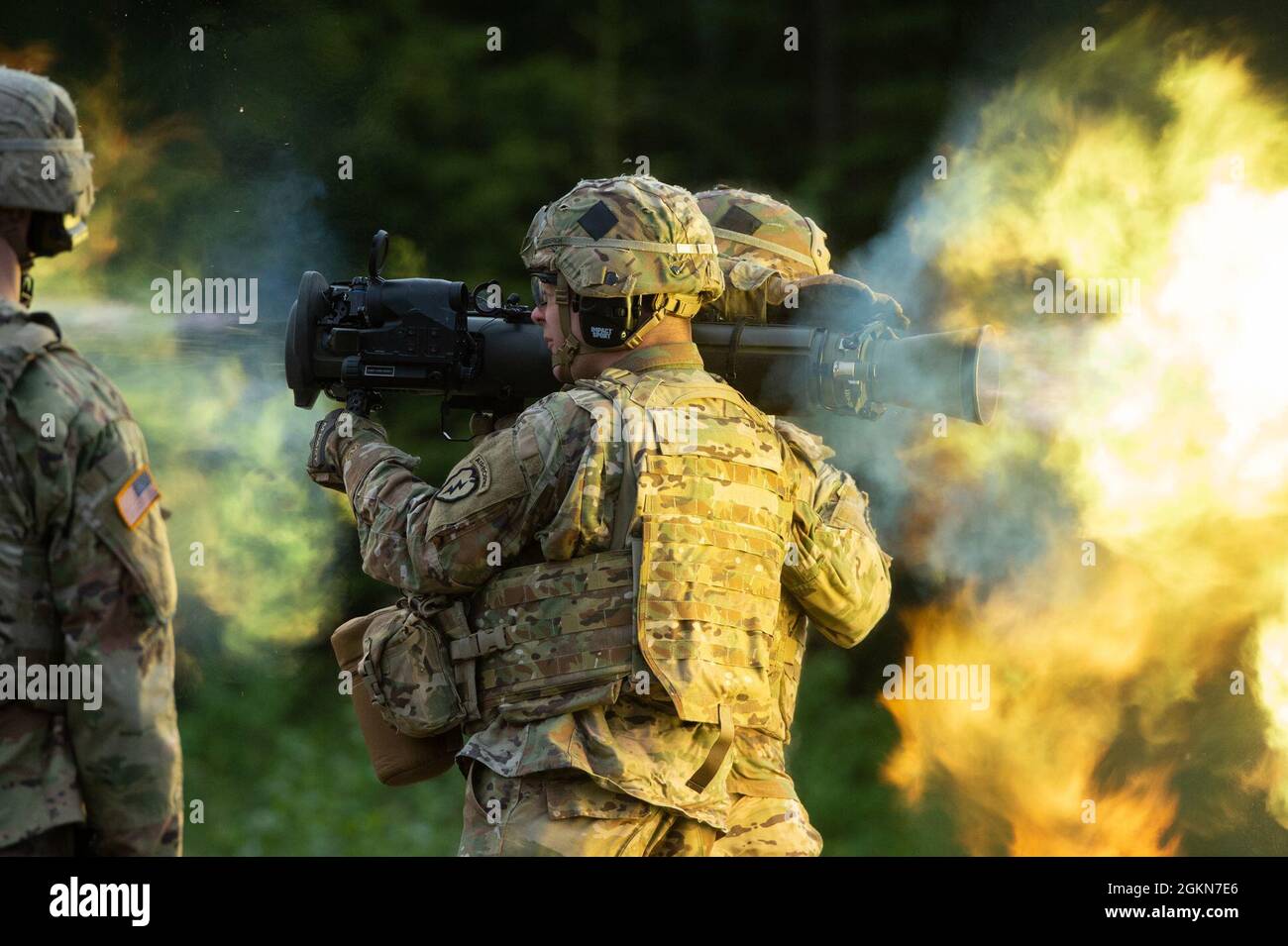 Army paratroopers assigned to Blackfoot Company, 1st Battalion, 501st ...
