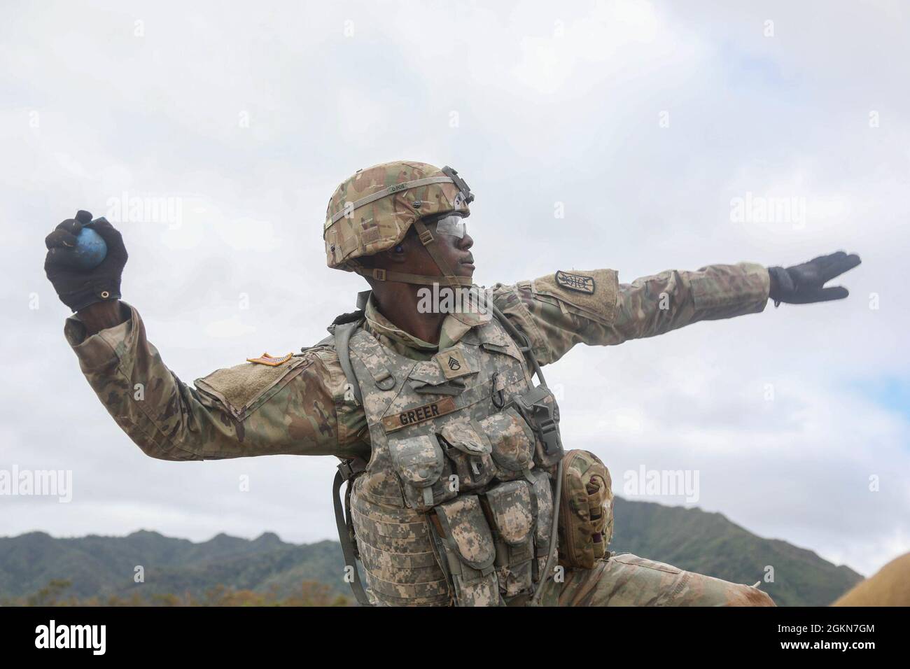 Staff Sgt. Willie A. Greer Jr., a counterintelligence agent assigned to ...