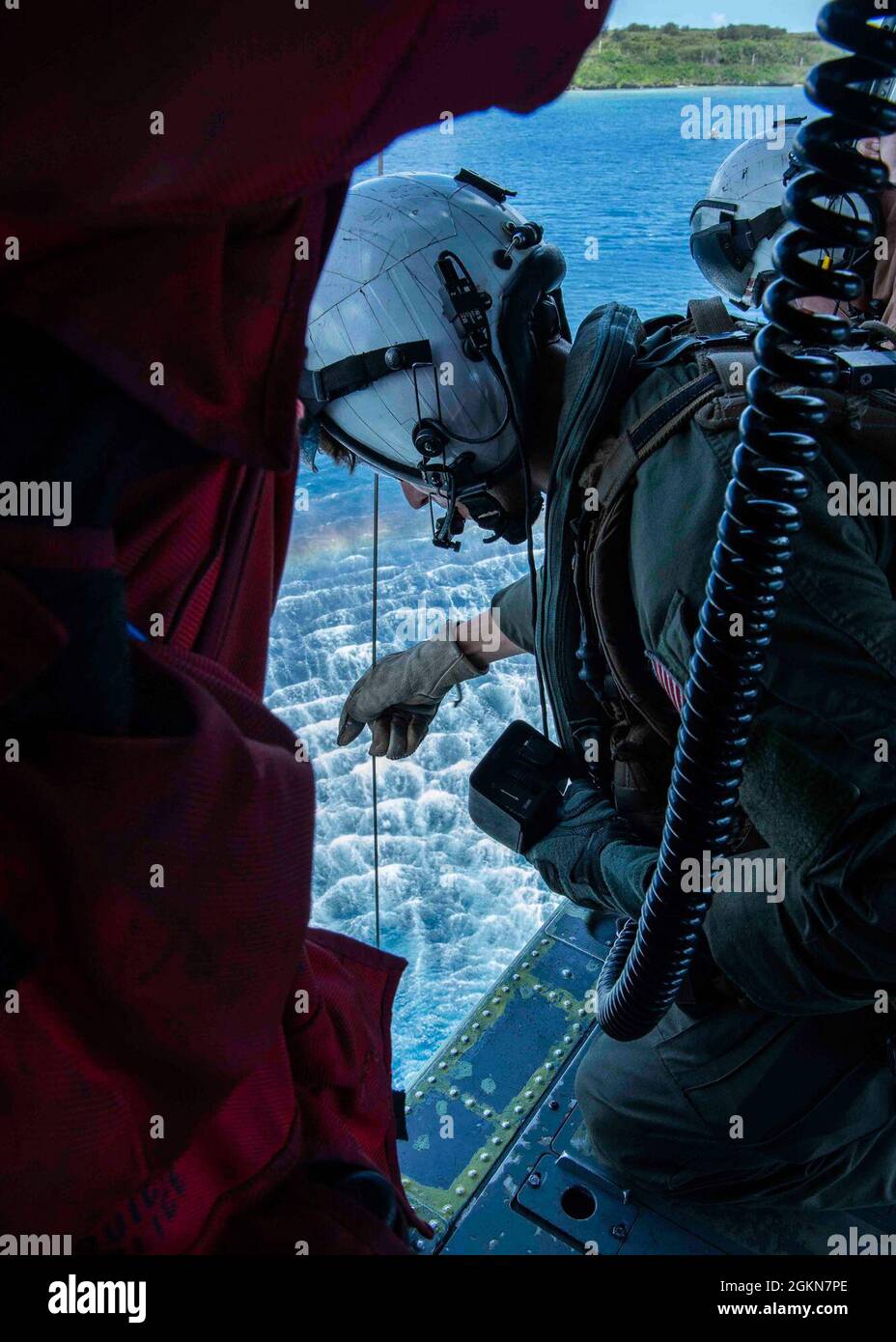 Rescue hoist system hi-res stock photography and images - Alamy