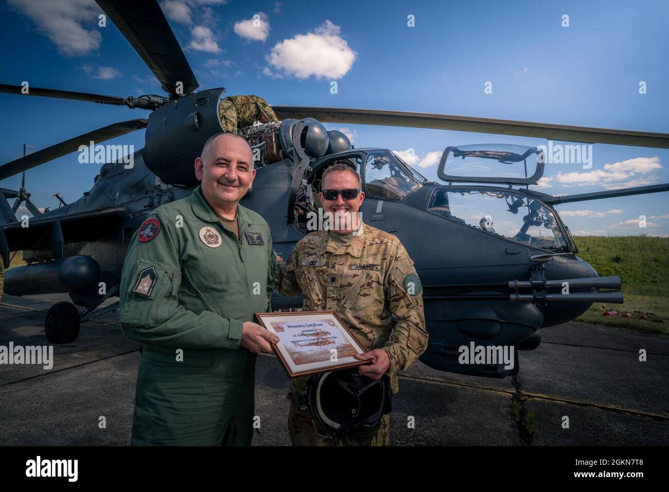U.S. Army Lt. Col. Matthew Cole, the 1st Battalion, 3rd Aviation ...