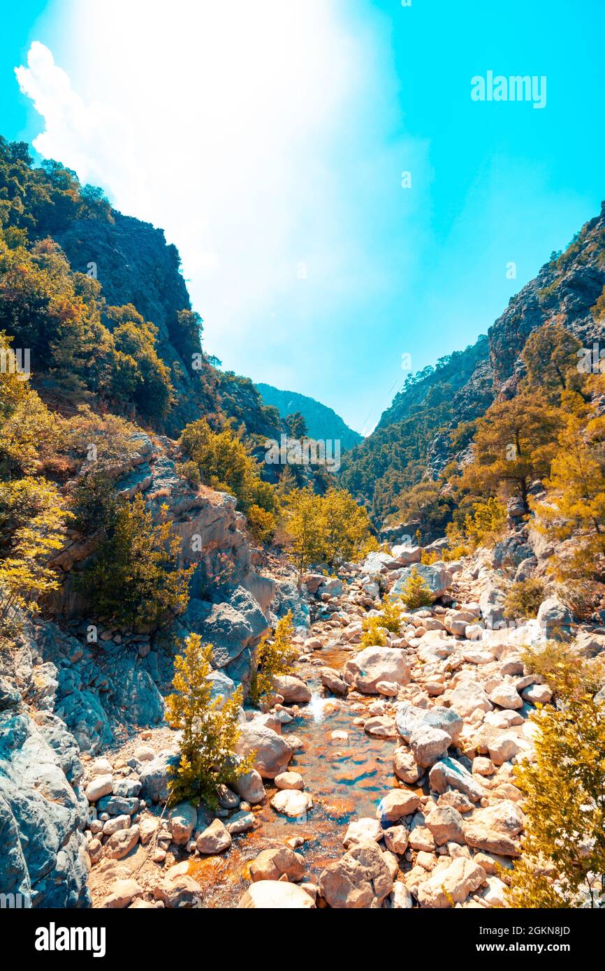 Goynuk Canyon in Antalya Turkey. Canyons, Natural beauties and ...