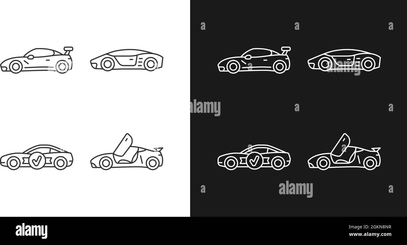 Racing car models Black and White Stock Photos & Images - Alamy