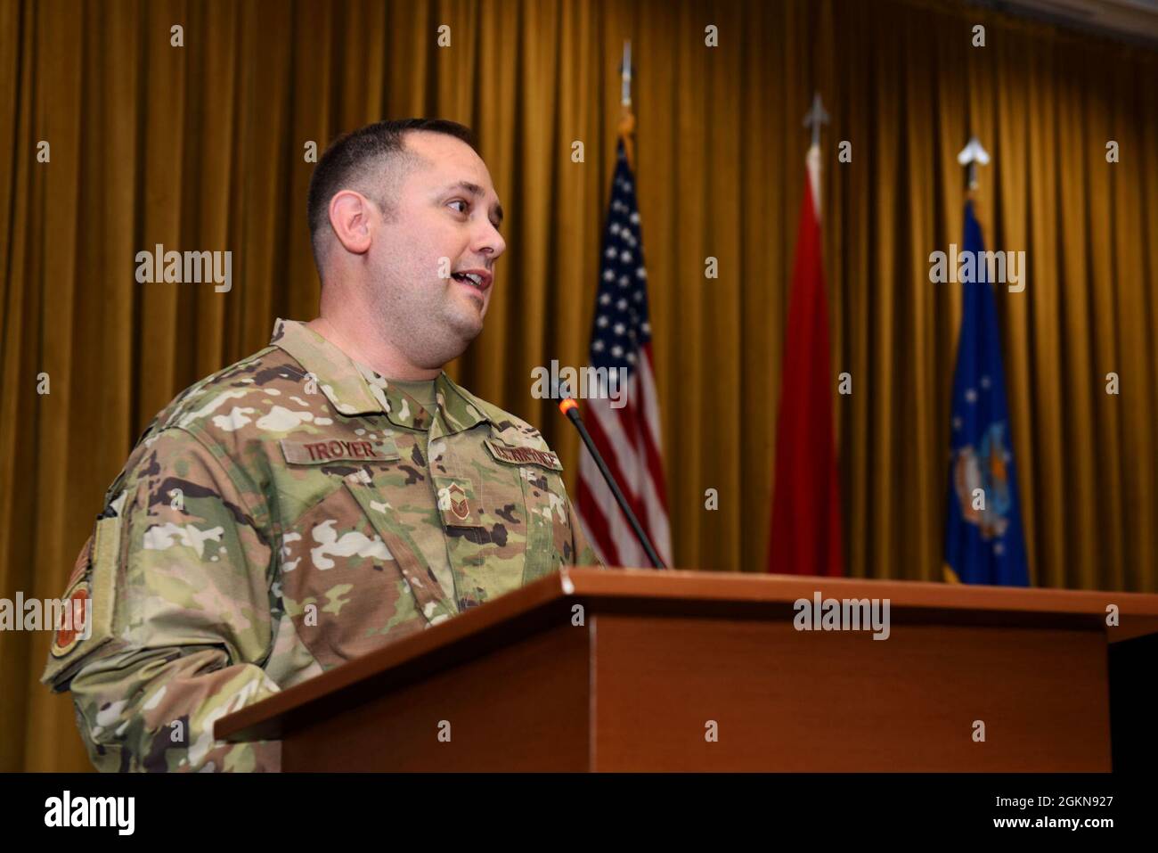 Senior Master Sgt. Dustin Troyer, 39th Operations Support Squadron ...